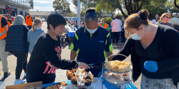 Connecting at the Biggest Morning Tea - Civic